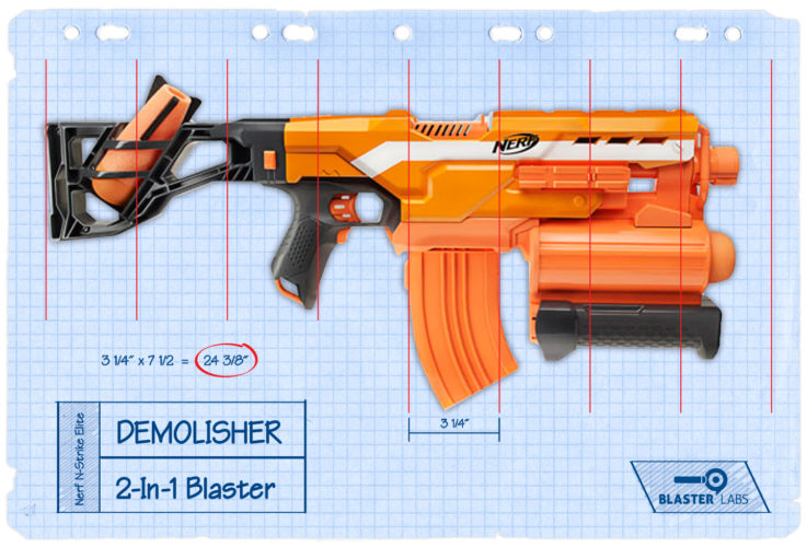 In Detail: Nerf N-Strike Elite Demolisher | Blaster Hub