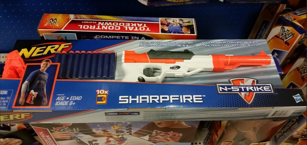 SharpFire_at_Target | Blaster Hub