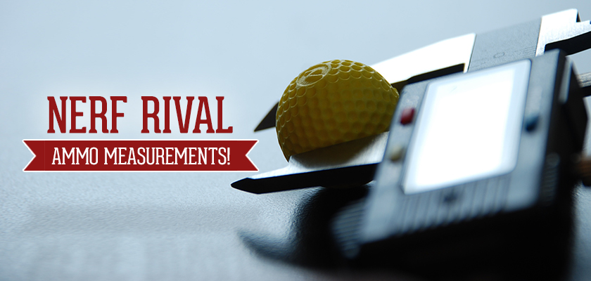 Nerf RIVAL Ammo Measurements | Blaster Hub