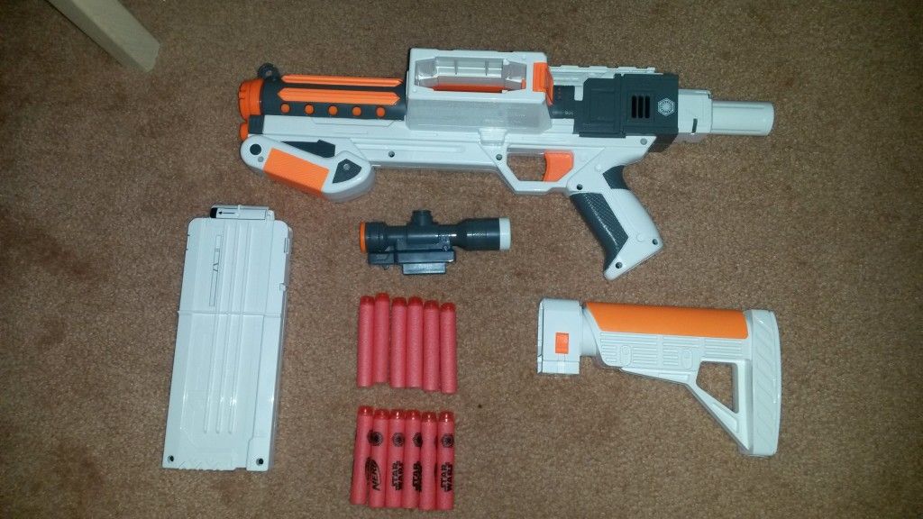 Review: Star Wars First Order Stormtrooper Deluxe Blaster | Blaster Hub