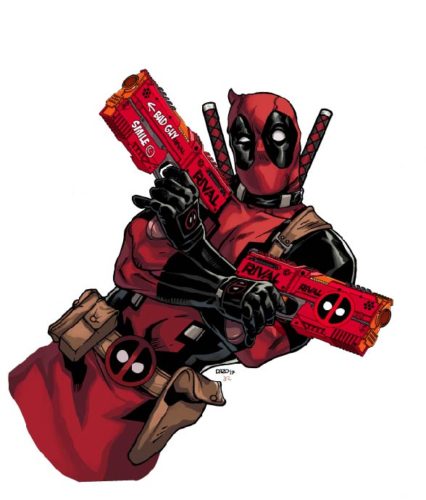 Nerf Rival Deadpool Kronos XVII-500 Graphic | Blaster Hub