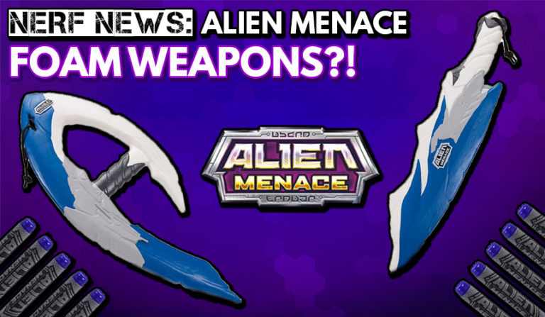 Nerf News: Alien Menace Melee Weapons listed on Toys R Us! | Blaster Hub