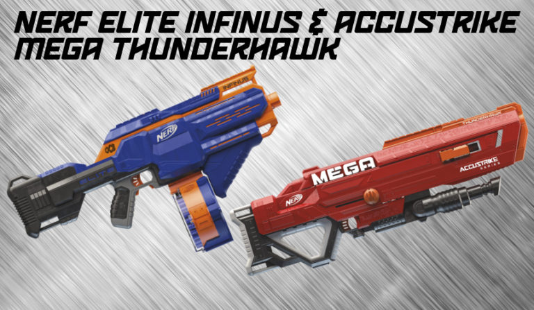 Nerf Infinus & MEGA Thunderhawk Press Release! | Blaster Hub