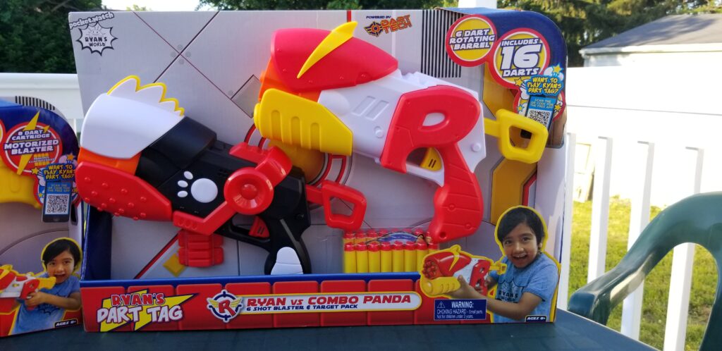 Ryan's Dart Tag Ryan vs Combo Panda Pack Review | Blaster Hub