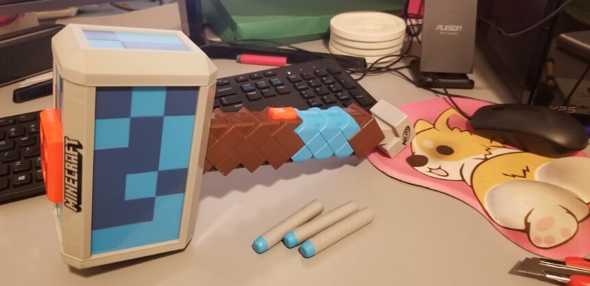 Nerf Minecraft Stormlander Review | Blaster Hub