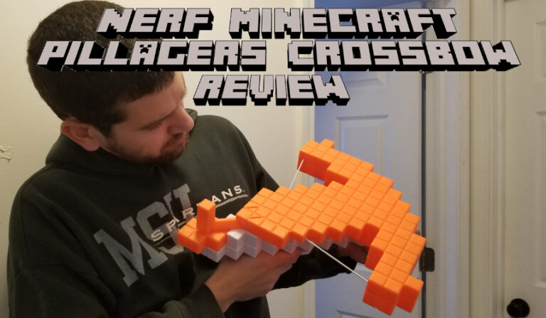 Nerf Minecraft Pillager's Crossbow Review | Blaster Hub