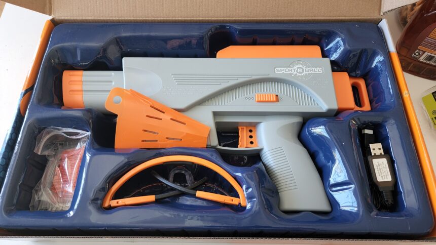 Splatrball SRB 375M Gel Ball Blaster Review | Blaster Hub