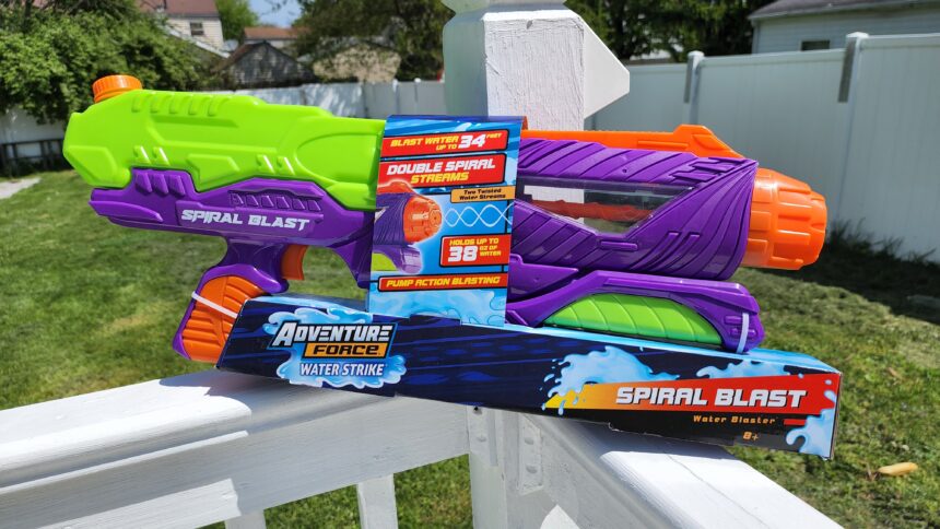 Adventure Force Spiral Blast Review | Blaster Hub