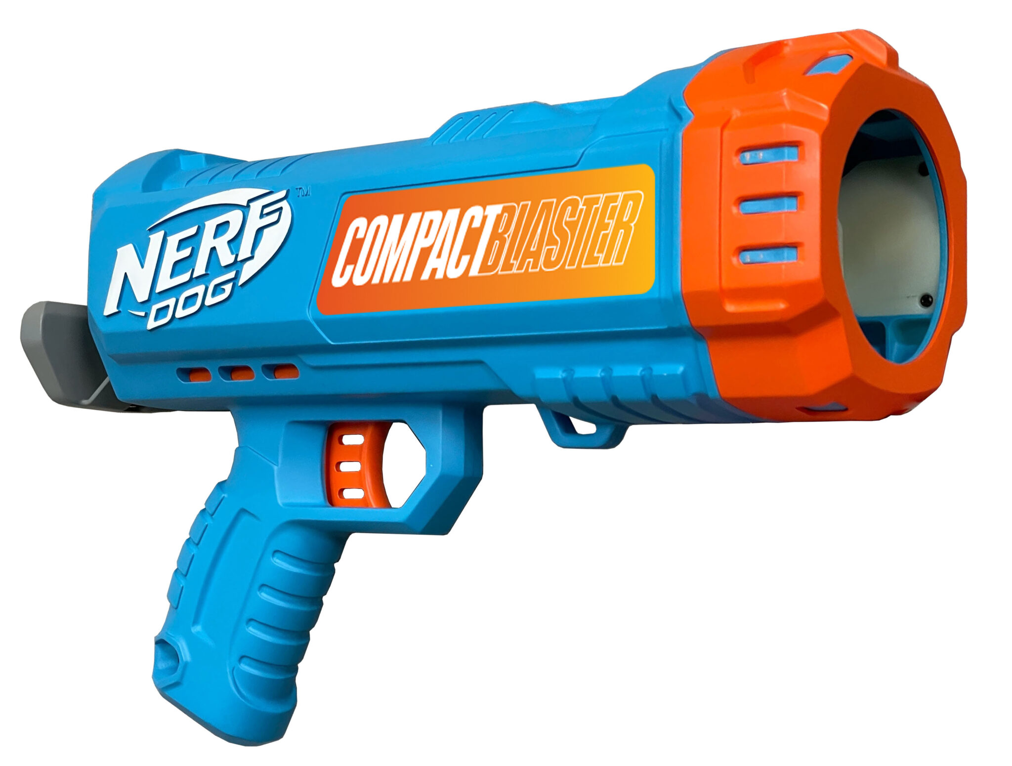 Nerf Dog 12inch Compact Tennis Ball Blaster with 2.5inch Tennis Ball 2 ...