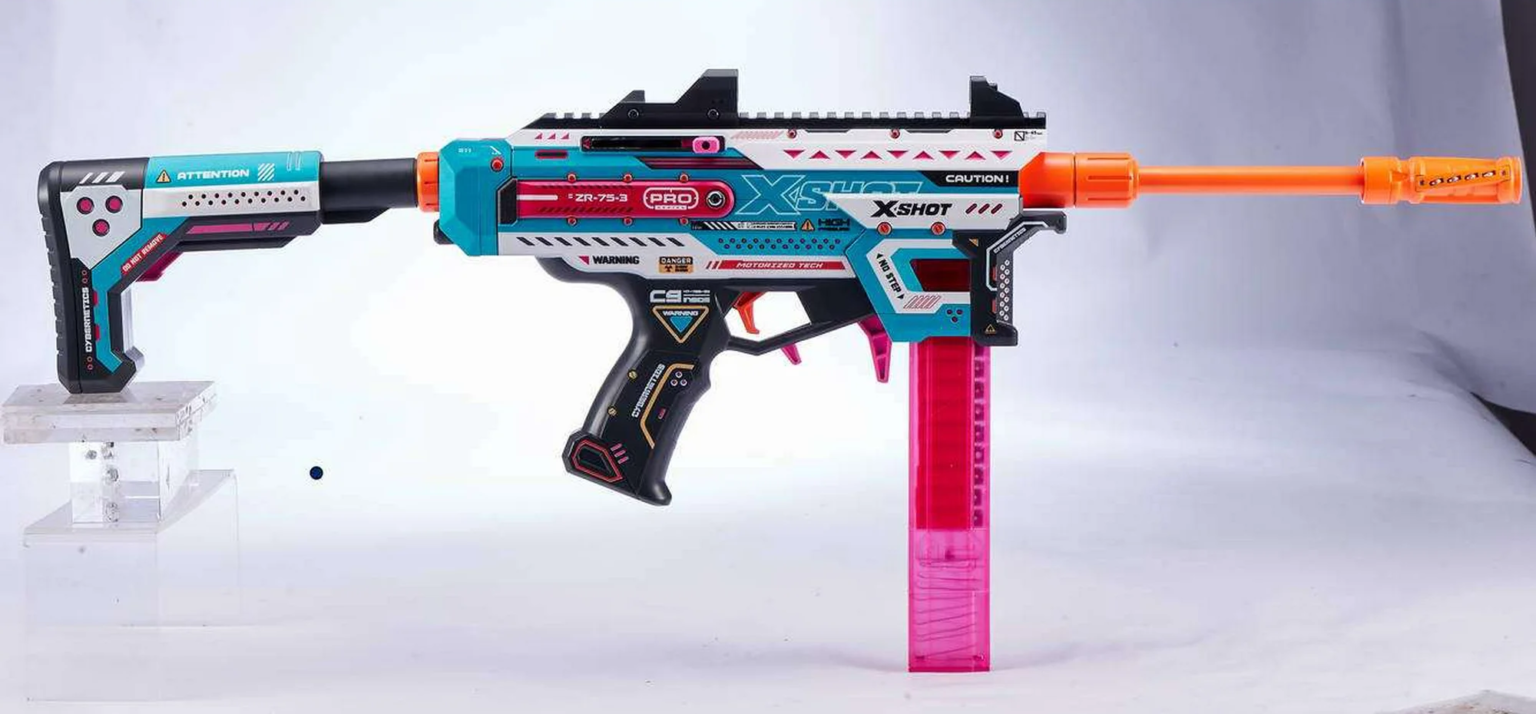 Xshot Shocks with Pro Motorized AEG, Dart Zone Colors Up | Blaster Hub