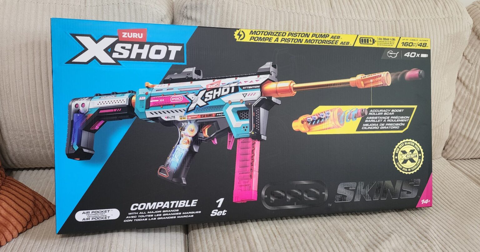 Xshot Pro Skins Motorized Piston Pump Review | Blaster Hub