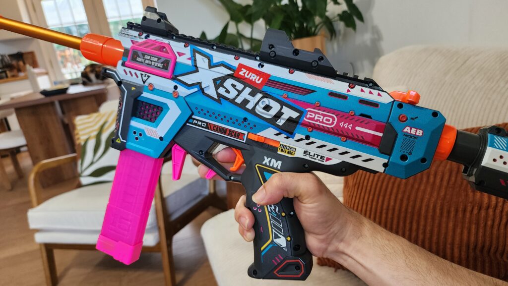 Xshot Pro Skins Motorized Piston Pump Review | Blaster Hub