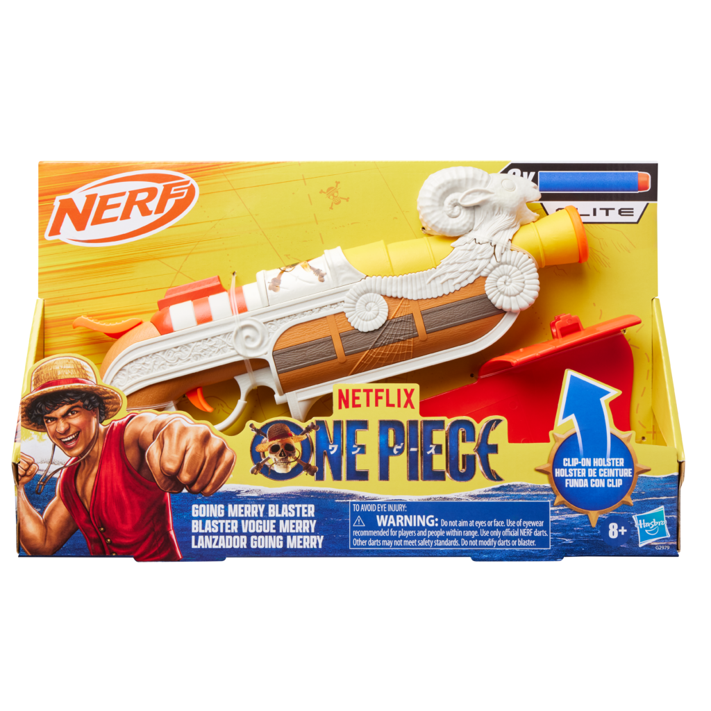 Nerf Announces Netflix "One Piece" Collaboration Blaster and Swords ...